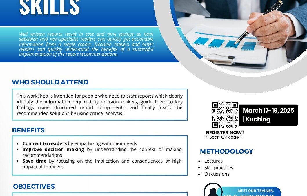 Technical Report Writing Skills (W) | MRS Training Provider In Malaysia
